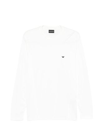 Emporio Armani T-shirt en coton m&eacute;lang&eacute; Emporio Armani