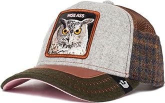Goorin Brothers Cum Laude Wise Ass Gray Adjustable Trucker Cap - One-Size