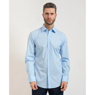 BOSS Chemise pour homme en popeline de coton