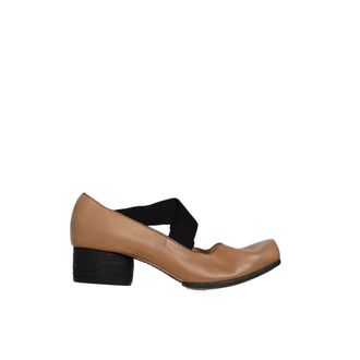 Uma Wang Leder Ballerina Schuhe mit mittelhohem Absatz - - Shoes - Damen - Braun - 39 EU