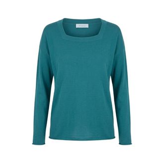 Malo Feinstrick-Oberteil - - Knitwear - Damen - Blau - XS