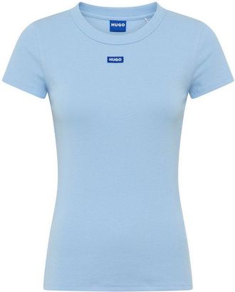 HUGO BOSS T-Shirt Easy Tee mit HUGO Aufn&auml;her