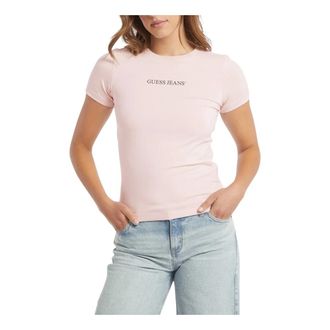 Guess Femme, Tops, Rose, Taille: 42 FR T-Chemises