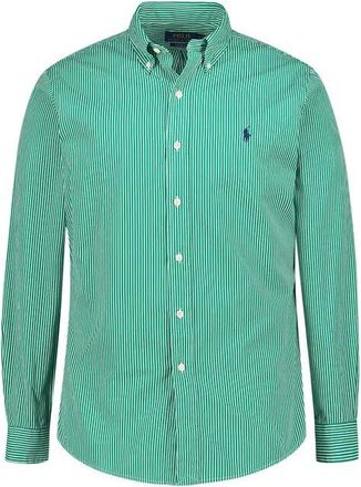 Polo Ralph Lauren Herren Hemd gr&uuml;n Baumwolle