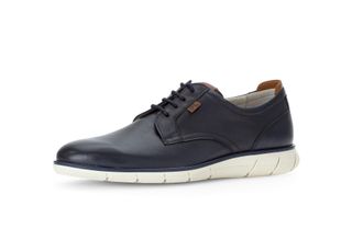 Gabor Herren Sneaker,Schn&uuml;rschuhe,recyceltes Futter,zertifiziertes Leder,Wechselfu&szlig;bett,Schnuerung,lace-up Shoes,Denim,42.5 EU / 8.5 UK