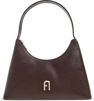 Furla Femme, Sacs, Brun, Taille: ONE Size Sac à bandoulière Diamante Petit