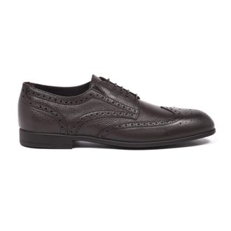 Baldinini Chaussures &agrave; lacets en cuir - Homme - Chaussures - Brun - Taille: 41 EU