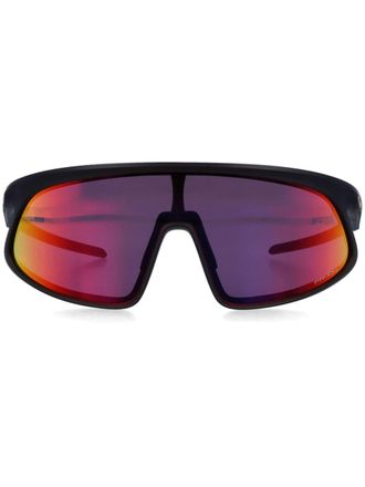 Oakley lunettes de soleil &agrave; monture oversize - Noir