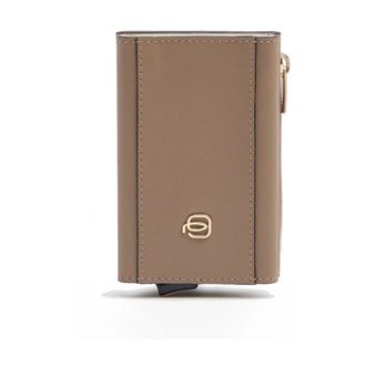 Piquadro Kompakte Geldb&ouml;rse mit Pop-Up Kartenfach - - Accessories - Damen - Braun - ONE SIZE