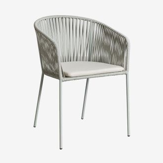 Sklum Gartenstuhl Jocelyn Gr&uuml;n Caqui