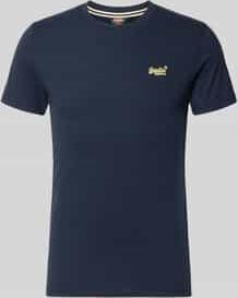 Superdry Regular Fit T-Shirt mit Logo-Stitching