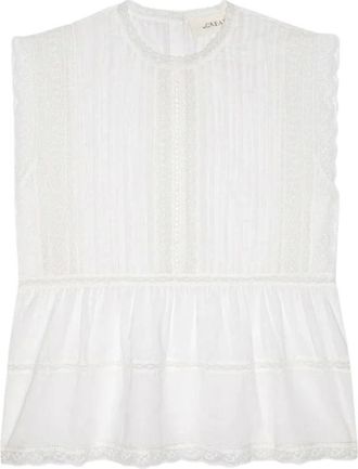 The Great. THE Great, Femme, Tops, Blanc, Taille: 36 FR Top Sonnet