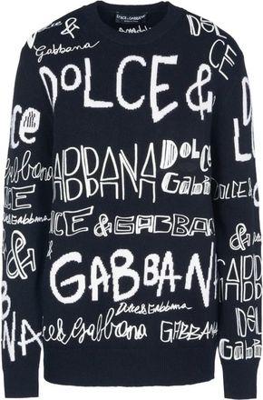 Dolce & Gabbana Sweatshirts - - Knitwear - Herren - Schwarzk - S