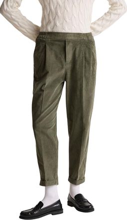 Benetton Damen Pantalone 4ha2556k4 Hose, grün, XL