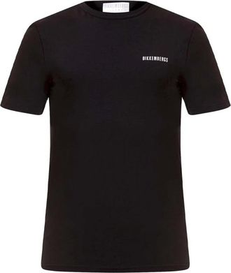 Dirk Bikkembergs Homme, Tops, Noir, Taille: L T-shirt