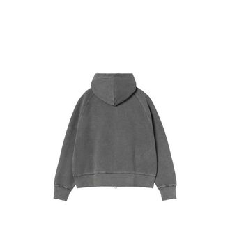 Carhartt Work in Progress Gilet ample &agrave; capuche en coton