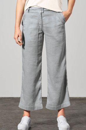 Hempage Hempage Damen vegan Culottes High Rise 7 8 Quarzgrau