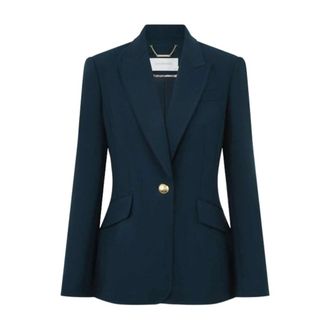 Zimmermann Rebellion Tailored Blazer - - Jackets - Damen - Blau - S