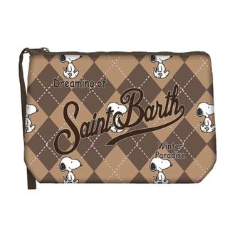 MC2 Saint Barth Pochette Aline - Femme - Sacs - Brun - Taille: ONE Size