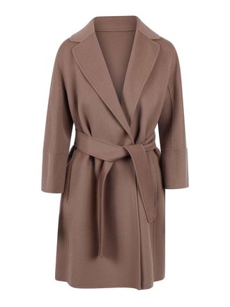 Max Mara Kurzer Mantel - Braun