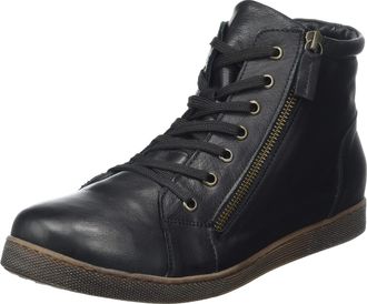 Andrea Conti Damen High Top Sneaker, schwarz, 37 EU