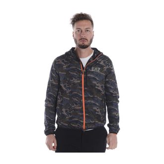 Emporio Armani Zip Jacke - - Jackets - Herren - Mehrfarbig - L