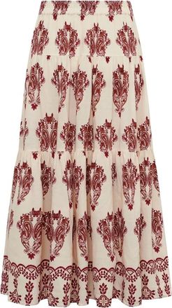 Lollys Laundry Femme, Jupes, Multicolore, Taille: 40 FR Maxi Skirts
