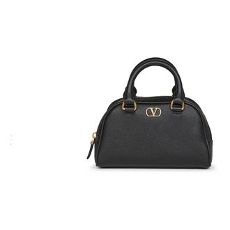 Valentino Garavani VLogo Signature Mini Dome Bag - - Bags - Damen - Schwarzk - ONE SIZE
