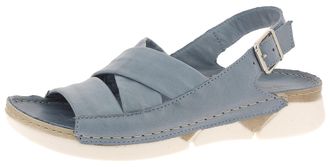 Andrea Conti Damen Sandalette Sandale, bleu, 36 EU