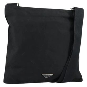 Prada Pre-owned Vintage Nylon Umh&auml;ngetasche - - Pre-owned - Damen - Schwarzk - ONE SIZE