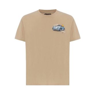 MC2 Saint Barth Homme, Tops, Brun, Taille: XL CPT Dylan Duck 10H T-Shirt