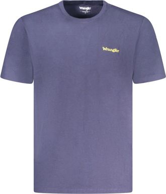 Wrangler Homme, Tops, Bleu, Taille: 2XL Small Logo Tee