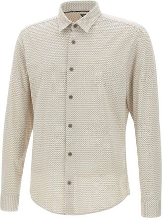BOSS Langärmeliges Hemd - Nude