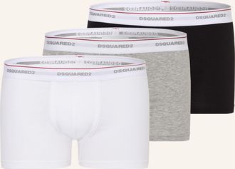 Dsquared2 3er-Pack Boxershorts grau