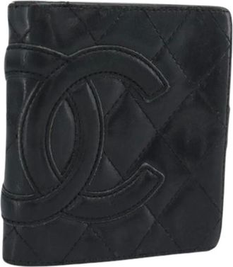Chanel Portefeuille Vintage Pre-owned - Femme - Pre-owned - Noir - Taille: ONE Size