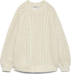 Vero Moda Vero Moda Awtoa Ls O-Neck Knit Noos, Bouleau, XXL Femme