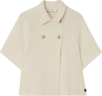 Busnel Femme, Vestes, Beige, Taille: 38 FR Cape Gertrude