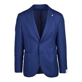 L.B.M. 1911 L.b.m. 1911, Homme, Vestes, Bleu, Taille: L Giacca Stondata