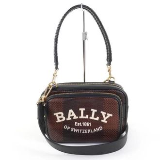 Bally Pre-owned Chadd.i Leder Schultertasche - - Pre-owned - Damen - Braun - ONE SIZE