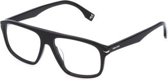 Police Homme, Accessoires, Noir, Taille: 55 MM Vplq65 0700 Lunettes