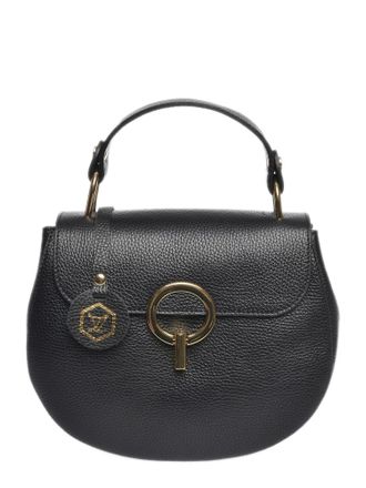 Luisa Vannini Schwarz Rindsledertasche