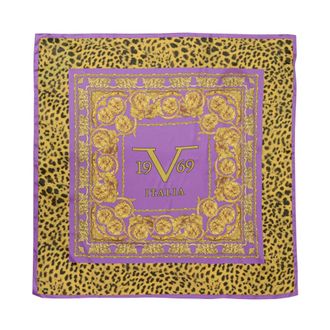 19V69 Femme, Accessoires, Multicolore, Taille: ONE Size Animalier Barocco V02 Foulard Scarf