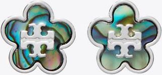 Tory Burch Damen Forget Me Not Blumenohrstecker