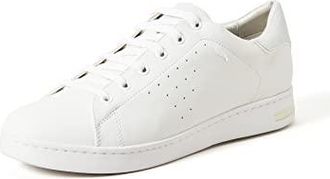 Geox Femme D Jaysen A Sneakers, White, 35 EU