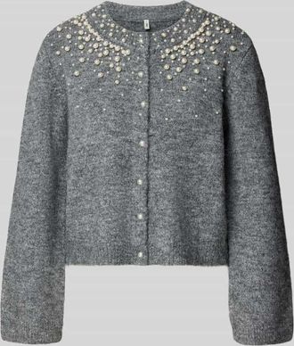 Only Regular Fit Strickjacke mit Woll-Anteil Modell MIGGIE