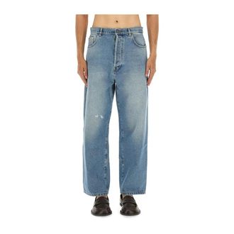 Moschino Logo-Patch Jeans - - Jeans - Herren - Blau - M