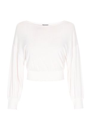 Dreimaster Dreimaster Bluse Frauen cremefarben