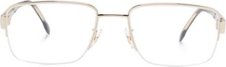 Carrera Brille mit eckigem Gestell - Schwarz