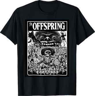 The Offspring Offizielles Crowd Logo T-Shirt, Herren, Schwarz, S