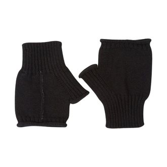 Transit Par-Such Homme, Accessoires, Noir, Taille: ONE Size Gants sans doigts en laine vierge